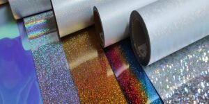 Vinilo o Papel Holográfico Adhesivo