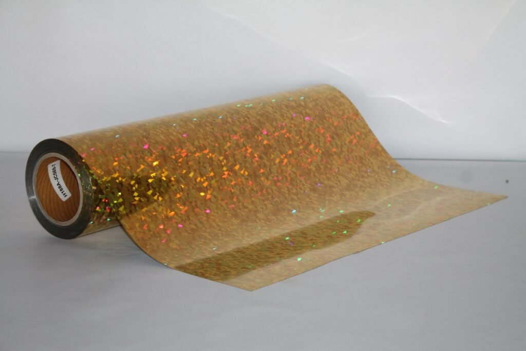 Vinilo o Papel Holográfico Adhesivo