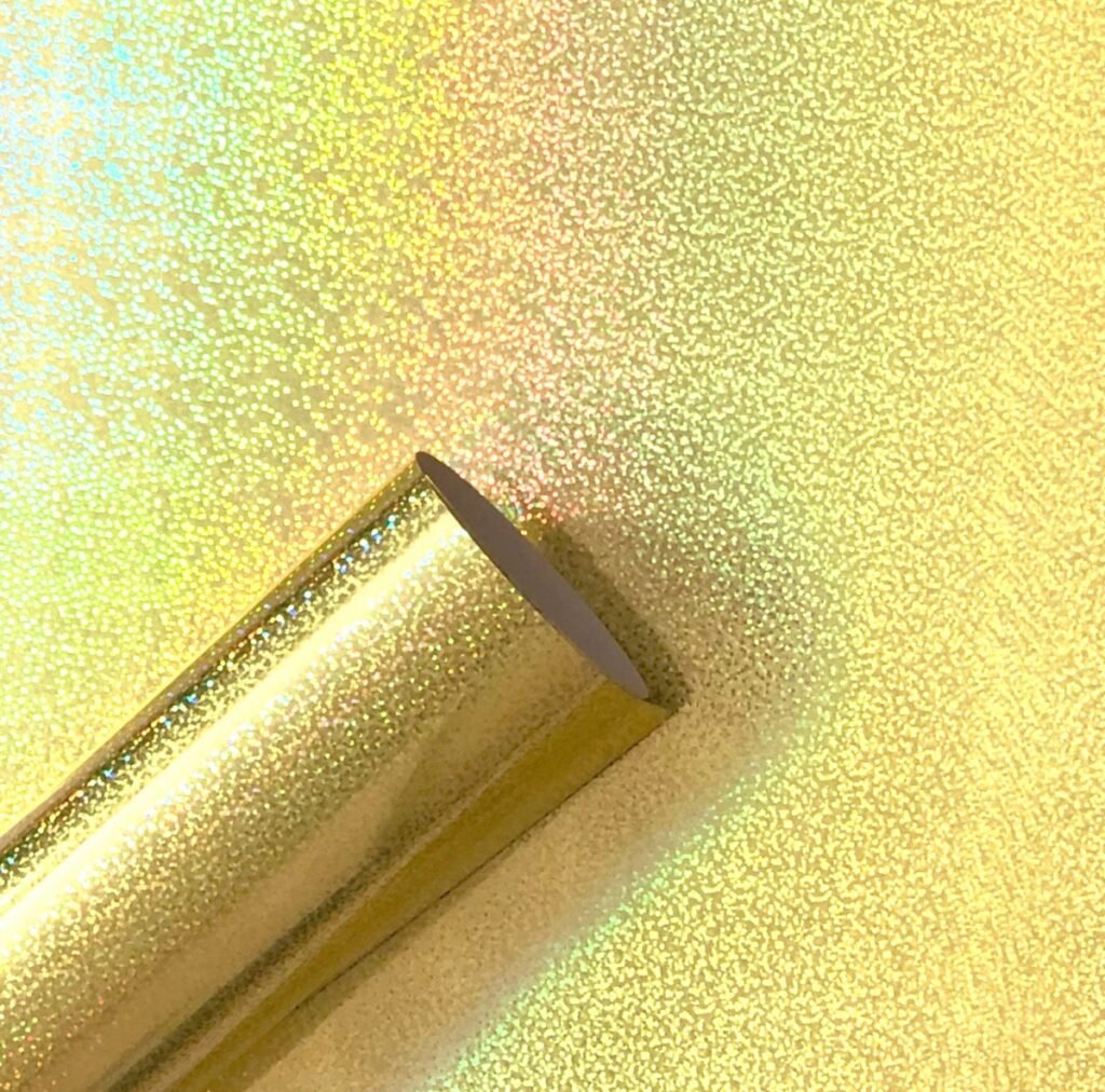 Vinilo o Papel Holográfico Adhesivo